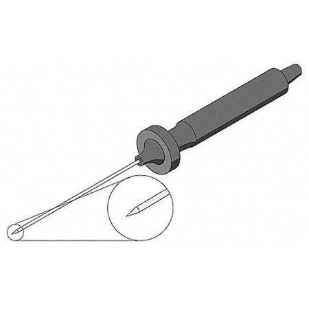 Fluke Surface Temp Probe, 32 to 500 Deg F 80PK-3A | Zoro