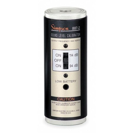 Simpson Electric Calibrator, Noise 887-2 | Zoro