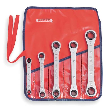 Proto Ratcheting Wrench Set, Double Box End J1190LO | Zoro