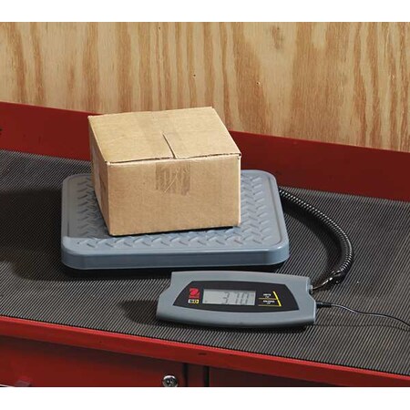 Ohaus Shipping and Receiving Scale 200kg/440lb SD200L | Zoro