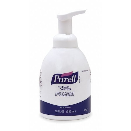 Purell Hand Sanitizer, Pump Bottle, Foam, PK 4 5792 | Zoro