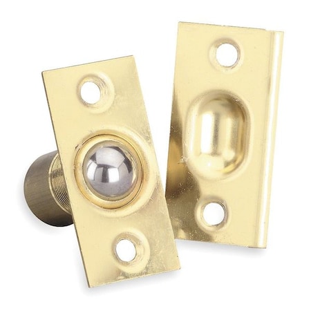 Zoro Select Grab Catch, Pull-to-Open, Ball, Catch/Latch Finish: Brass ...