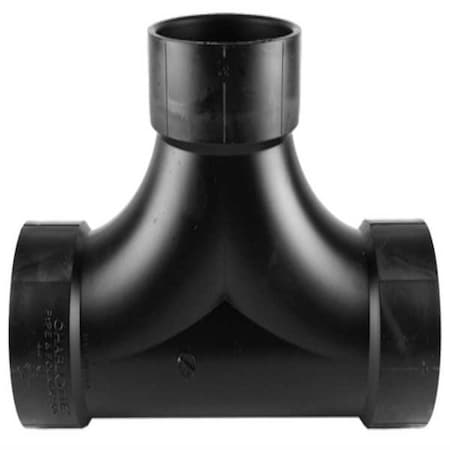 Zoro Select Two Way Cleanout Tee, 4 In Hub 1WHR9 | Zoro