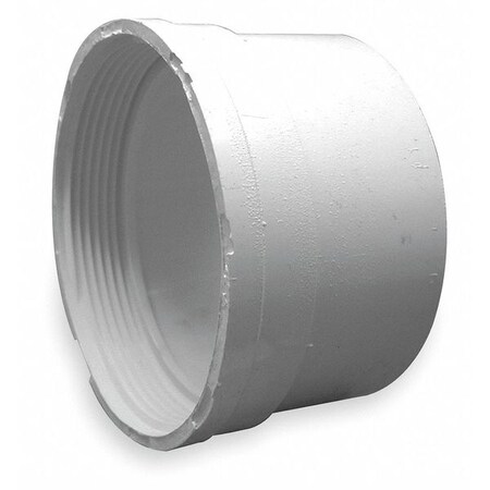 Charlotte Pipe And Foundry 6" FNPT x Hub PVC DWV Pipe Cleanout Adapter ...