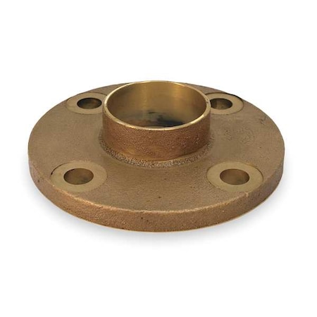 Nibco 3" NOM C x Flange Copper Flange 741 3 | Zoro