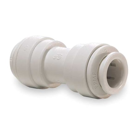 John Guest Push-Fit Union Fitting, 1/2 in x 3/8 in Tube Size ...