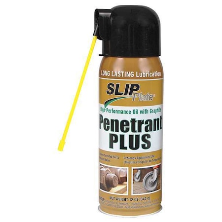 Slip Plate Graphite and Penterant Oil, Aerosol, 12 Oz. PENEPLUS-6CS | Zoro