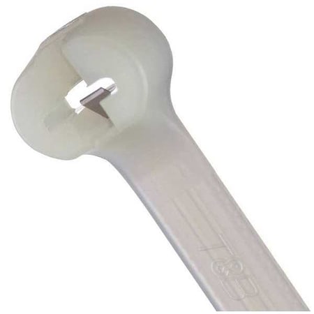 Ty-Rap Cable Tie, 18 in L, 5 in Max Bundle Dia., Natural, Nylon 6/6 ...
