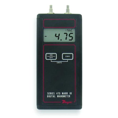 Dwyer Instruments Handheld digital manometer, range 0-20.00" w.c. (4. ...