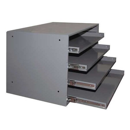 Durham 310B-95 Drawer Cabinet, 12-1/2 x 20-1/4 x 15 In | Zoro.com