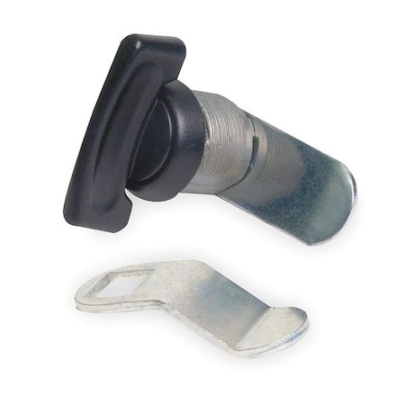 Zoro Select Keyless Wing-Handle Cam Locks, Black Powder coated, 19/64 ...