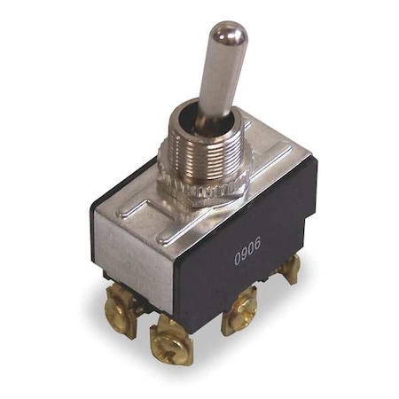 Ideal Toggle Switch, DPDT, 10A @ 250V, Screw, Actuator Style: Bat ...
