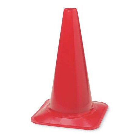 Zoro Select Traffic Cone, 18 In.Red 1YBW5 | Zoro