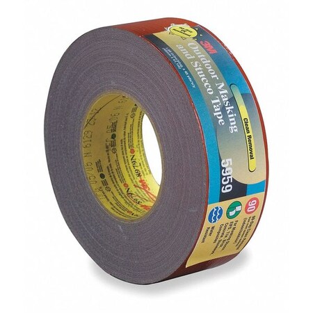 3M Masking Tape, Red, 48mm x 41.1m 5959 | Zoro