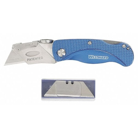 Westward Folding Utility Knife Clip Point, 6" L 1YJD9 | Zoro