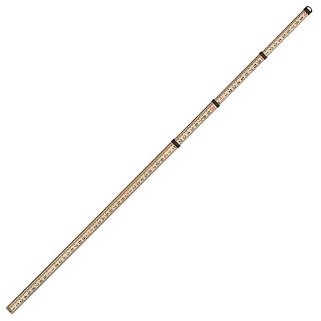 Johnson Level & Tool Telescoping Leveling Rod, Aluminum, 16 ft. 40-6320 ...