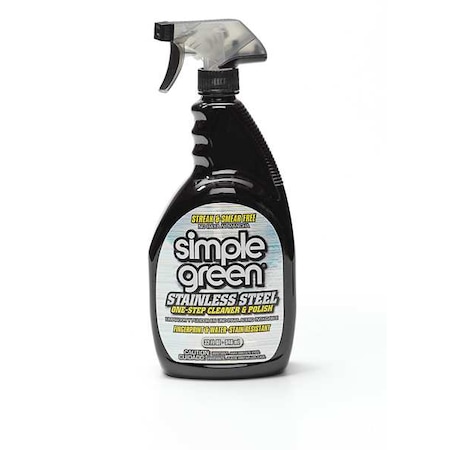 Simple Green Non-toxic stainless steel cleaner/polish 3510001218300 | Zoro