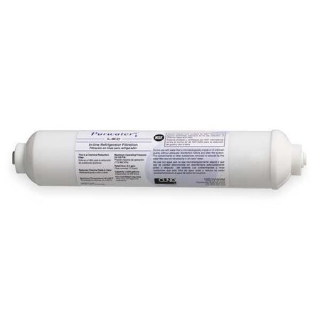 3M Aqua-Pure Inline Filter, Ice Maker, 10-5/16x2-1/8In 5617202 | Zoro