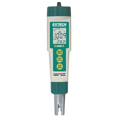 Extech Exstik II TDS/Conductivity/Salinity Pen EC400 | Zoro