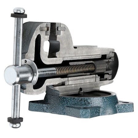 Wilton 4" Standard Duty Machinist's Vise with Swivel Base 400S | Zoro