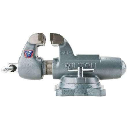 Wilton 4" Standard Duty Machinist's Vise with Swivel Base 400S | Zoro