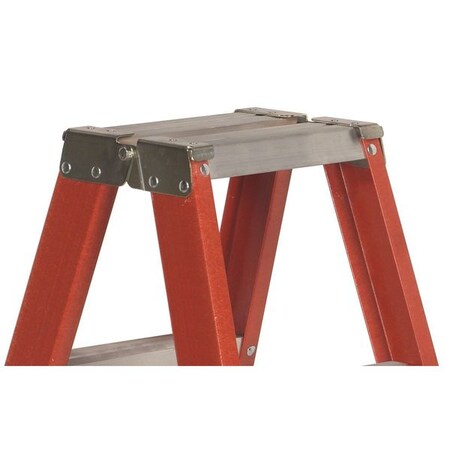 Louisville 14 ft Fiberglass Twin Stepladder, 375 lb Capacity FM1414HD ...