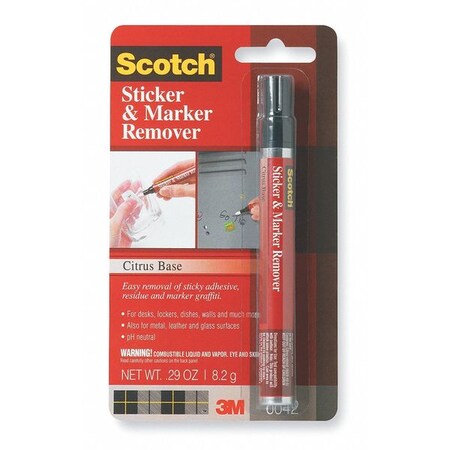 Scotch Adhesive Remover, Yellow, 18.5 oz, Pen 6042 | Zoro