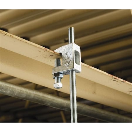 Nvent Caddy Threaded Rod Hanger, Malleable Iron Plain 3000050PL | Zoro