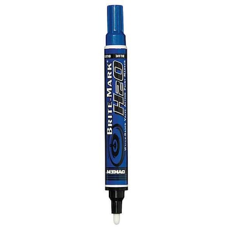Dykem Paint Marker, Medium Tip, Blue Color Family, Paint 91603 | Zoro