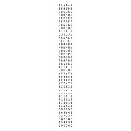 Cosco Alphanumeric Stamp, 6 Bands, 12 Font 038740 | Zoro
