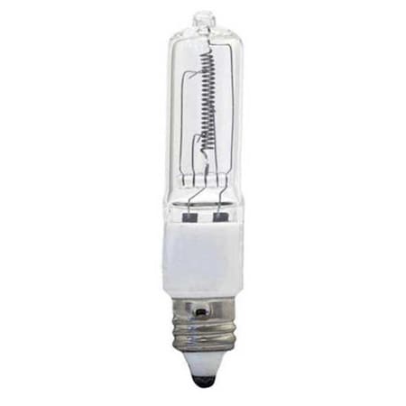 Ge Lighting Halogen Light Bulb, T4,250W Q250CL/MC(EHT)-120V | Zoro