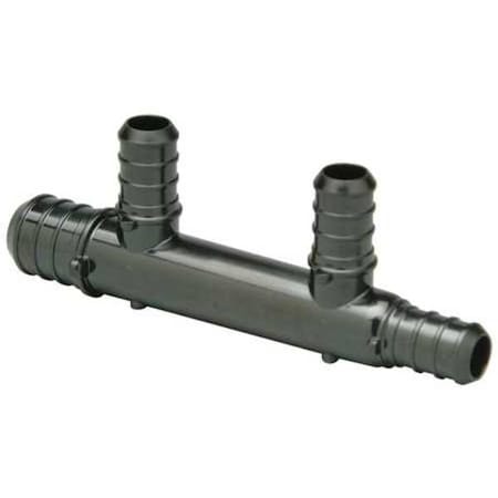 Zurn PEX Manifold, CR Polymer, PEX, 3/4 In. QPM43-3 | Zoro