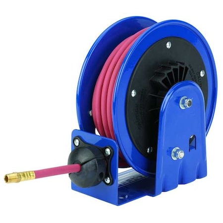 Coxreels Spring Return Hose Reel, 3/8 in Hose Diameter, 10 ft Length ...