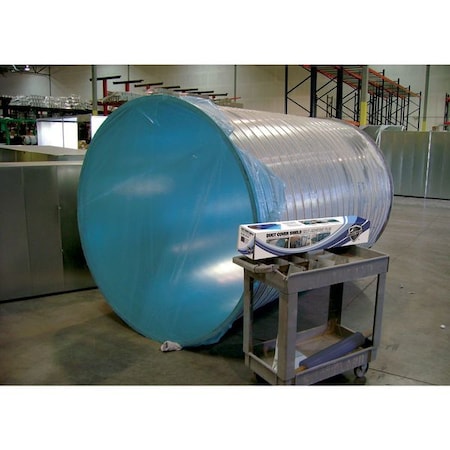 Surface Shields 24 in Wide Duct Protection Film, 3 mil Thick, 200 ft Lg ...