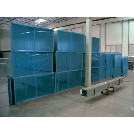 Surface Shields 24 in Wide Duct Protection Film, 3 mil Thick, 200 ft Lg ...