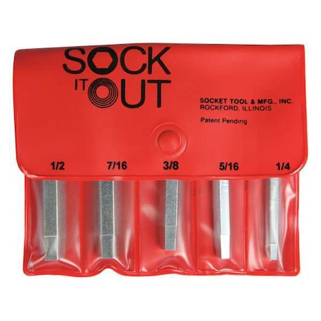 Sock It Out Screw Extractor Set, 5 Pc AMI-2 | Zoro