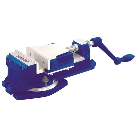 Westward 5-1/4" Milling Machine Bench Vise with Swivel Base 10D755 | Zoro