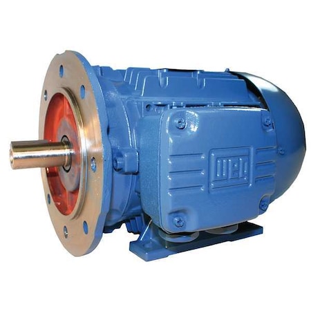 Weg Three-Phase Metric Motor, 25 HP, 160L Frame, 460V AC Voltage, 3550 ...