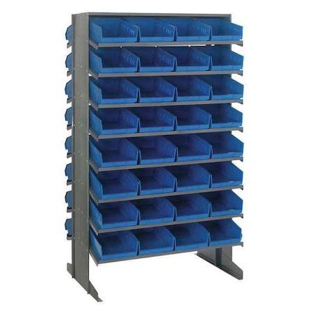 Quantum Storage Systems Steel Pick Rack, 36 in W x 64 in H x 24 in D ...