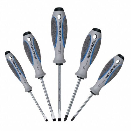 Witte Screwdriver Set, Slotted/Phillips, 5 Pc 9T 663865 | Zoro