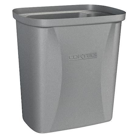 Cortech Cobra Mini Can 2-1/2 gal Rectangular Institutional Plastic Can ...