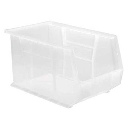 Quantum Storage Systems Hang & Stack Storage Bin, Polypropylene, 8 1/4 ...