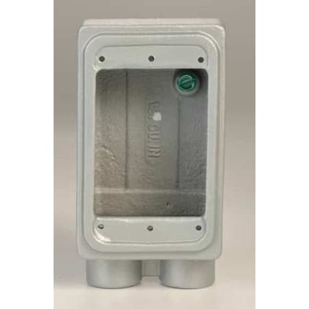 Appleton Electric Weatherproof Electrical Box, 25 cu in, FDS Box Type ...