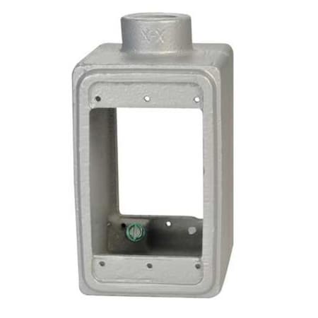 Appleton Electric Weatherproof Electrical Box, 18 cu in, FS Box Type, 1 ...