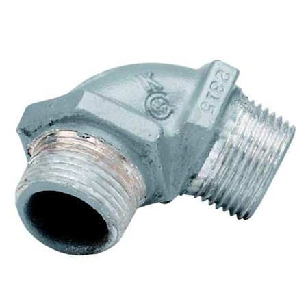 Hubbell Killark IMC 90 Deg Elbow, 3/4 in, Threaded, Aluminum, Plain ...