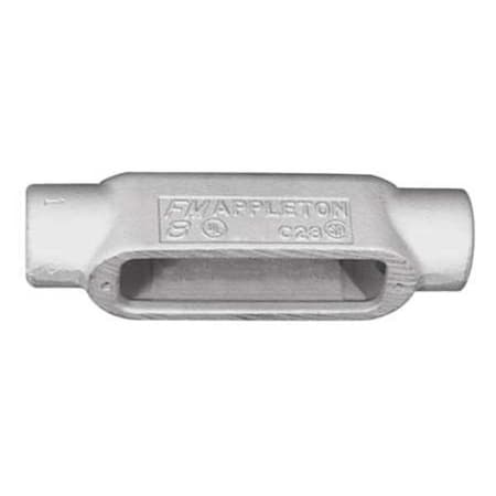 Appleton Electric Conduit Outlet Body, C, 1/2 In. C18 | Zoro