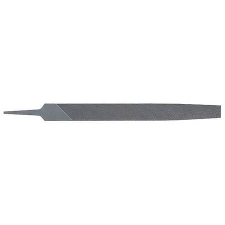 Westward Flat Long Angle Lathe File, Rect, 12 In L 10Z694 | Zoro