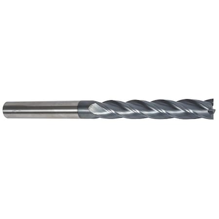Precision Twist Drill Extra Long End Mill, Plain Shank, 3/4 E6304V3/4 ...