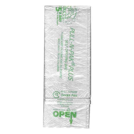 Crown Poly Produce Bag, Natural, 15" X 20" 7.25 10113 | Zoro