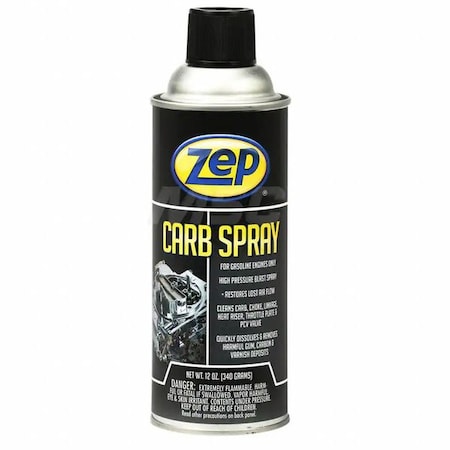 Zep Carb/Choke Cleaner, PK12 1047446 | Zoro